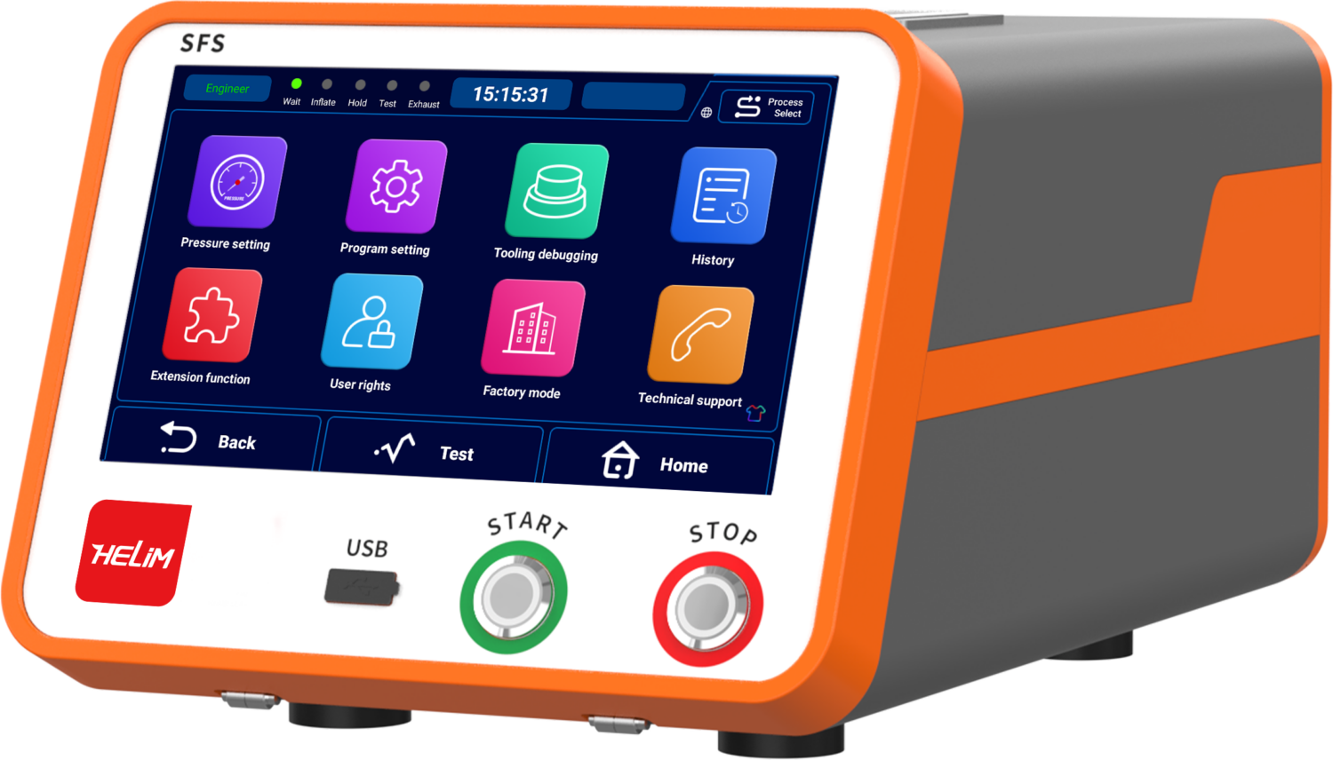 Helim Leak Test Devices for Industrial and EV Component Testing
